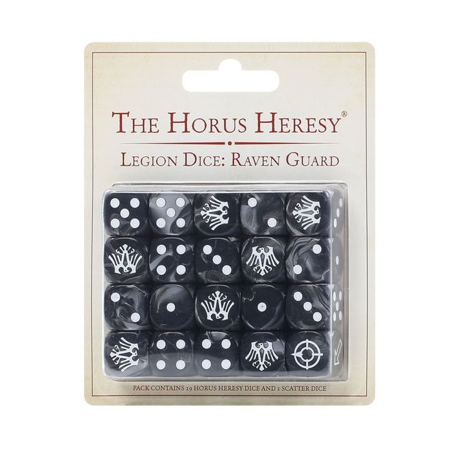 Legion Dice – Raven Guard – 3 Dragons